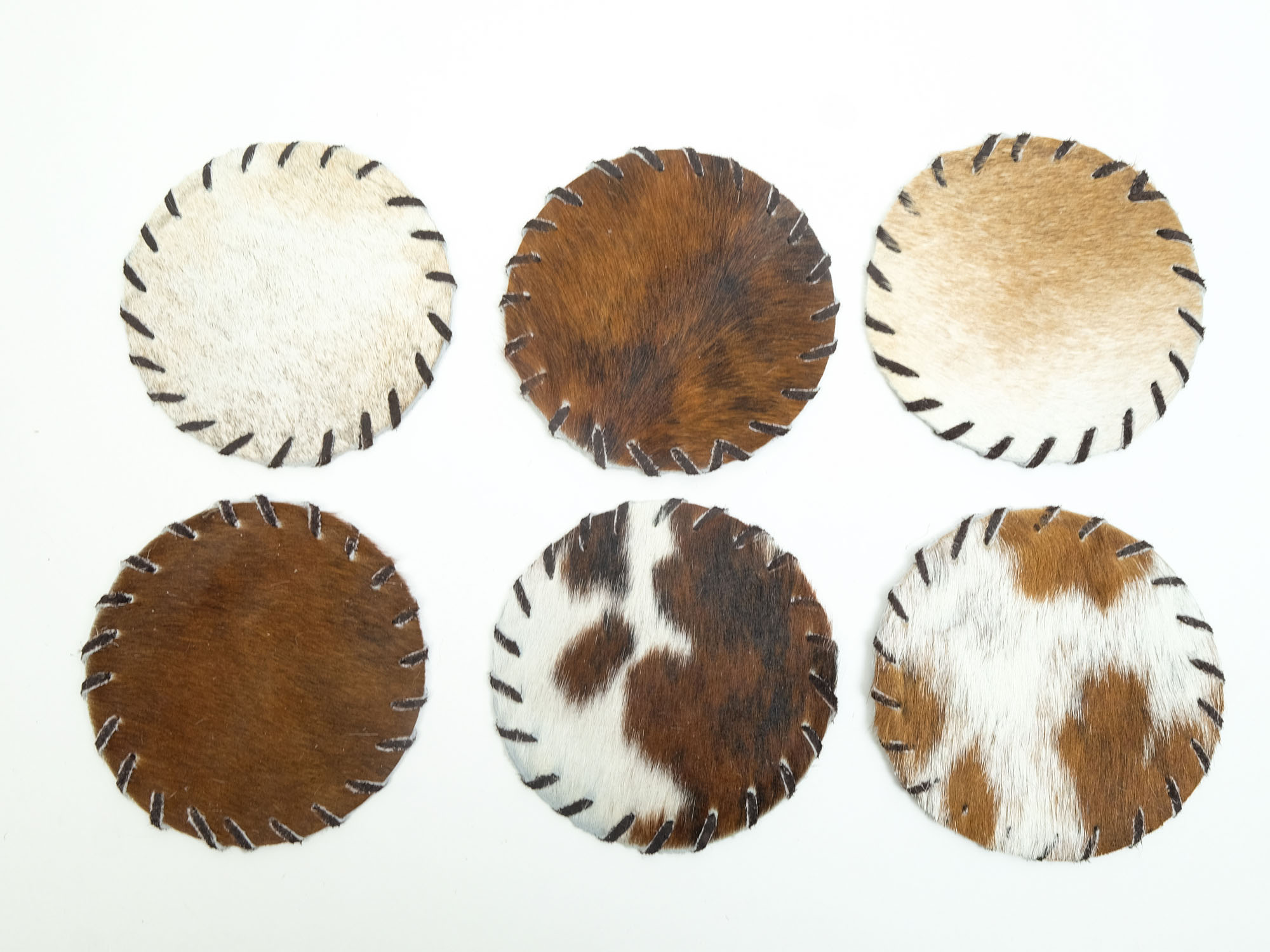 Cow Skin Placemats, Cow Hide Placemats, Cow Skin Coasters, Cow Hide ...