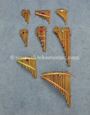 Bamboo Pan Flutes, Panflutes, Pan Pipes, Panpipes
